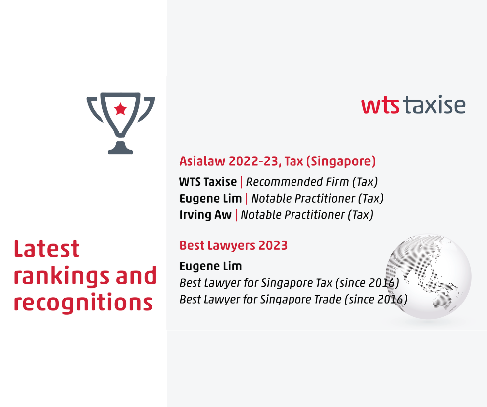 WTS Taxise receives multiple recognitions in the 2022-23 editions of ...